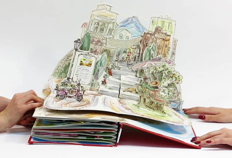 Pop-Up-Bücher für Unternehmen & Markenstories | Sorkin Media
